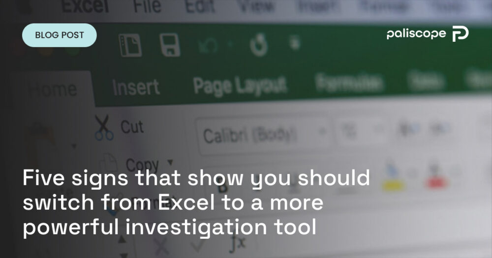 Switch-excel-investigation-tool | Paliscope